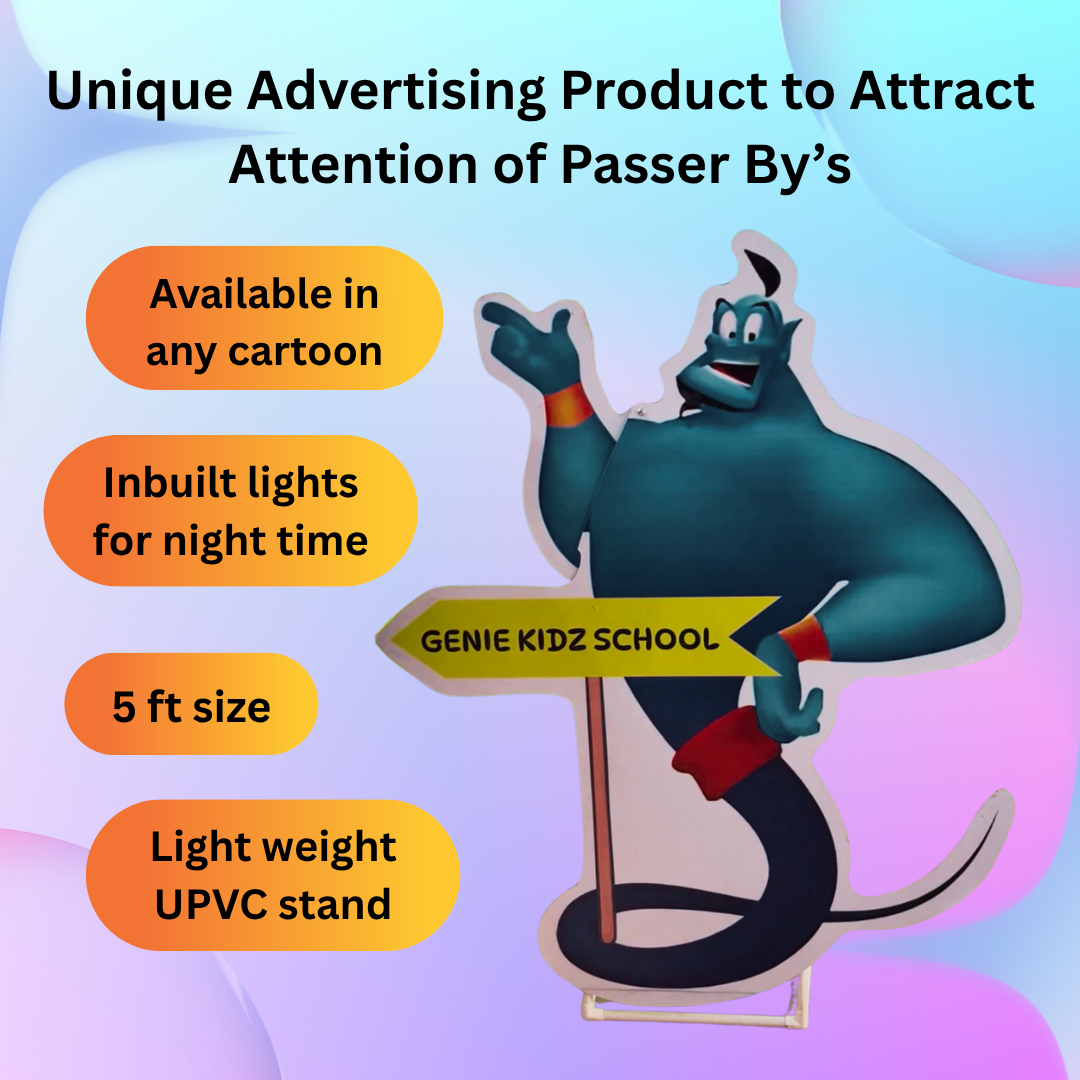 Handshaking Cartoon Standee – Wonder Wave